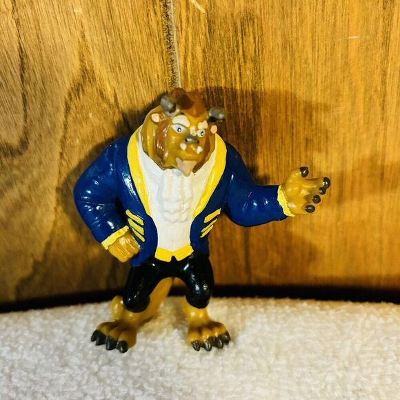Disney | Toys | Disneybeauty And The Beast Pvc Beast 25 Blue Coat ...